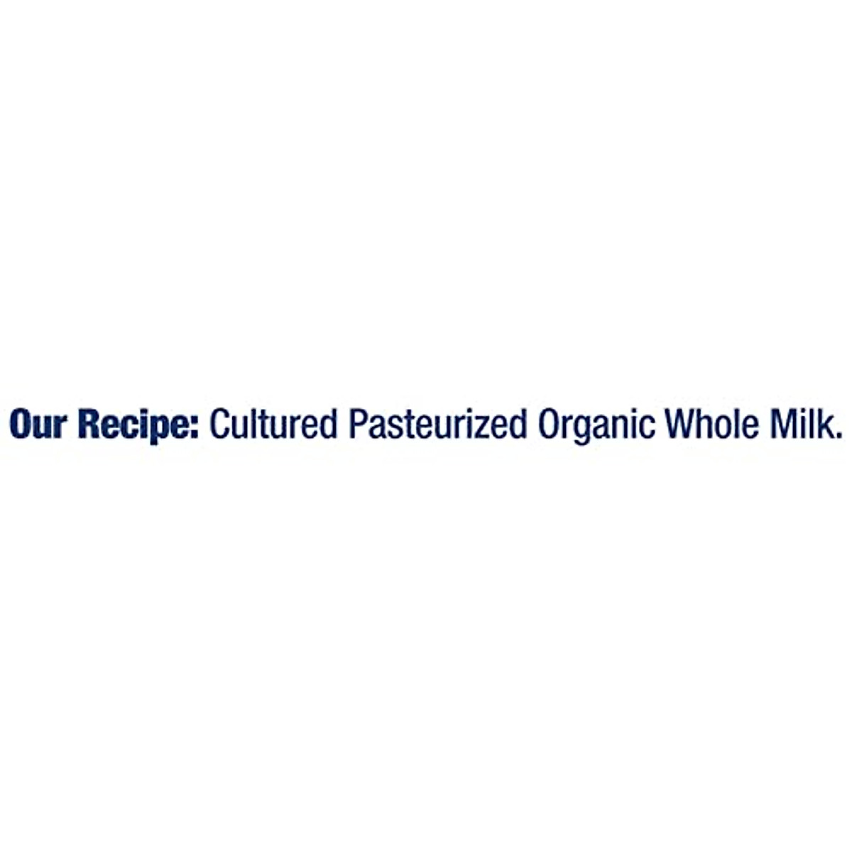 Stonyfield Organic Greek Whole Milk Yogurt, Plain, High in Protein (16g), Multiserving Snack & Cooking Substitute, 30 Oz