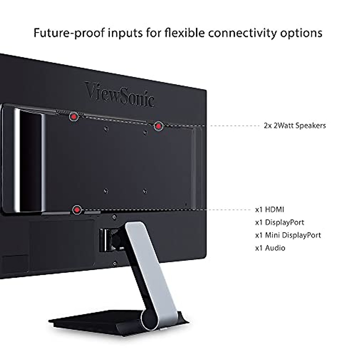 ViewSonic VX2478-SMHD 24 Inch 1440p IPS Widescreen LED Monitor with HDMI and DisplayPort