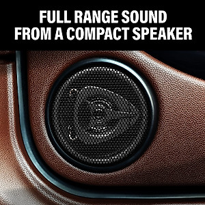 BOSS Audio Systems CH5530B Chaos Series 5.25 Inch Car Door Speakers - 225 Watts Max (per Pair), Coaxial, 3 Way, Full Range, 4 Ohms, Sold in Pairs, Bocinas para Carro