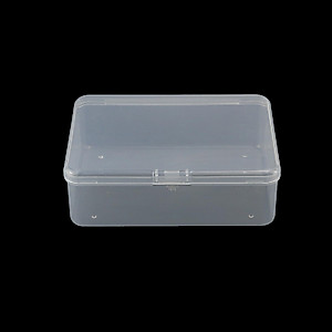 Tighall 6pcs/Pack Clear Plastic Storage Containers Box with Lids for Organizing Stackable Storage Bin Home Storage and Organization Acessory