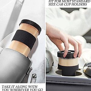 Reusable Glass Mason Jars Cups with Lids and Straws Silicone Sleeves, 2 Pack 24Oz Wide Mouth Smoothie Cups Glass Bubble Tea Cup Leakproof drinking glasses Travel Tumbler for Large Pearl Birthday Gifts