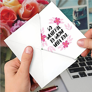 NobleWorks Birthday Mother Greeting Card (Mother) with 5 x 7 Inch Envelope (1 Card) MomAmazing Mom-Grateful C10351FBMG