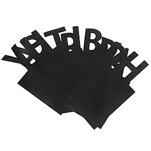 INNORU Happy Birthday Photo Banner, Milestone Baby Shower or Men and Women Birthday Banner Decor, Birthday Party Photo Props