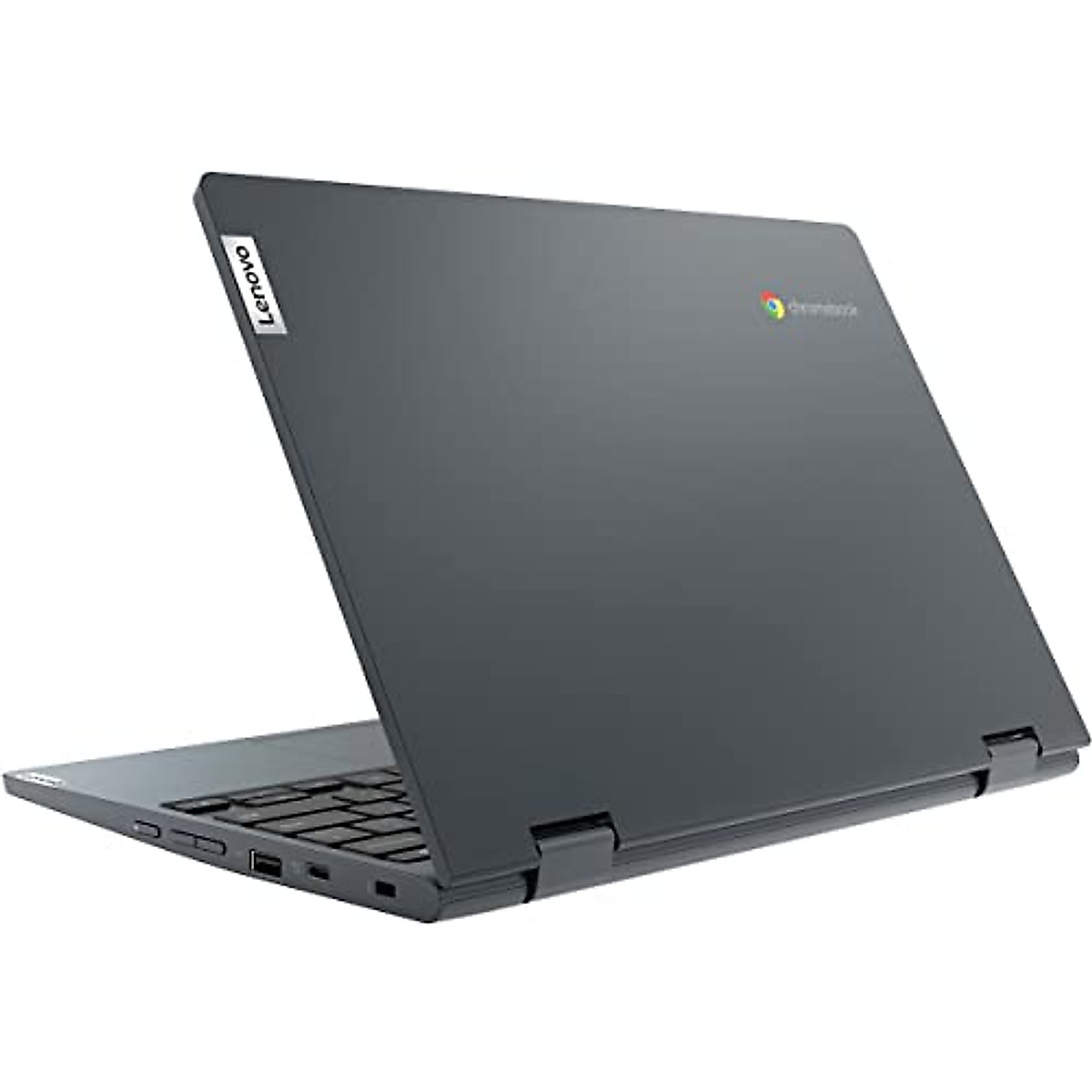 Lenovo IdeaPad Flex 3 11.6" HD 2-in-1 Touchscreen Chromebook (Intel Celeron N4020, 4GB RAM, 128GB (64GB eMMC + 64GB SD Card), Webcam) Convertible Home Education Laptop, IST Computers Pen, Chrome OS
