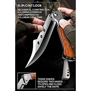 Personalized Gift for Men - Customized Pocket Knife - Custom Engraved Knives - Engraved Gifts for Dad Husband - Gift Idea for Birthday Christmas Valentine's Day Anniversary Stocking Stuffers 4172 PS