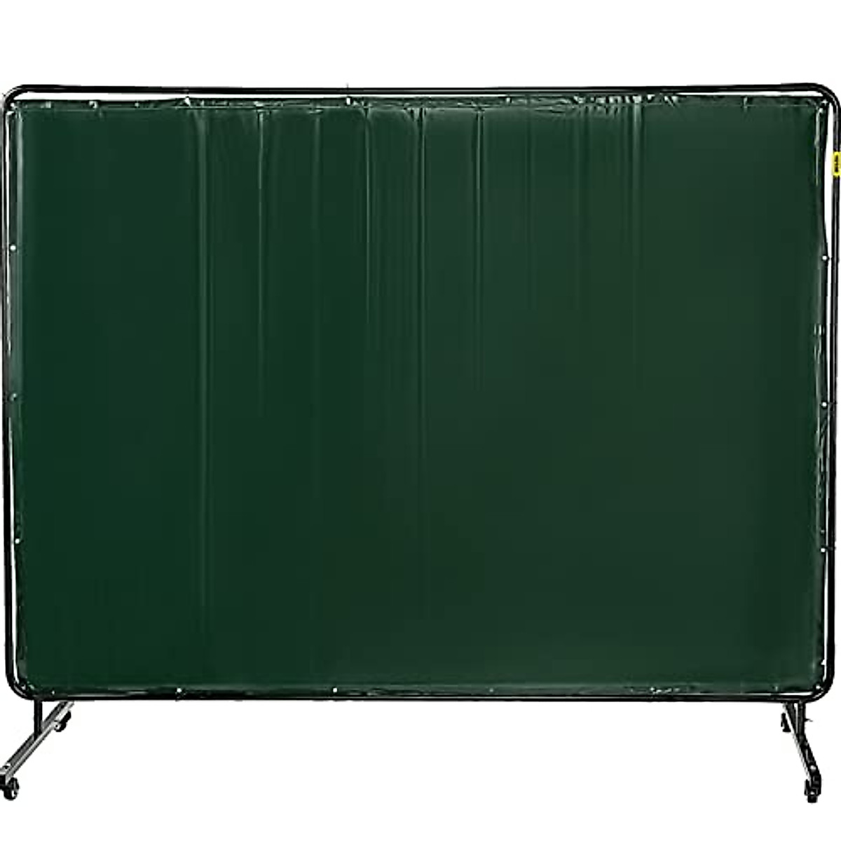 Vevor Welding Screen with Frame 8' x 6', Welding Curtain with 4 Wheels, Welding Protection Screen Green Flame-Resistant Vinyl, Portable Light-Proof Professional : Tools & Home Improvement