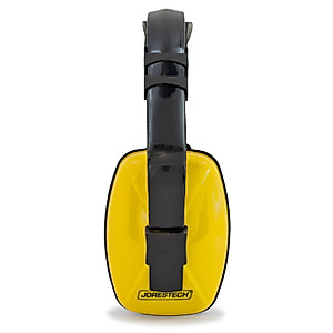 JORESTECH Safety Earmuffs Yellow Hearing and Ear Sound Suppression Adjustable Headband Lightweight Protection for Construction Sleeping Studying NRR 23dB EM-503