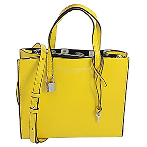 Marc Jacobs M0015685 Hot Spot Yellow With Silver Hardware Small Women's Top Handle/Shoulder Bag