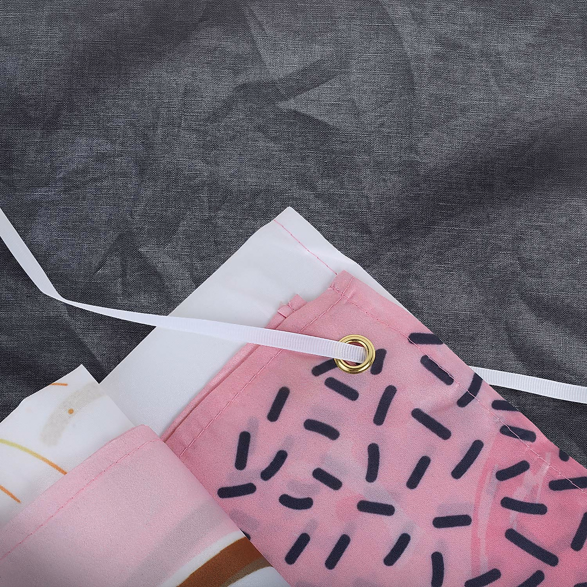 PAKBOOM Happy Retirement Backdrop Banner - Retirement Party Decorations Supplies for Women - 3.9 x 5.9ft Pink Gold