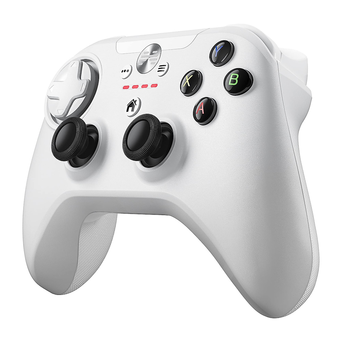 BEITONG i1 MFi Game Controller For iPad iPhone IOS Gaming Controller 1000 mAh Battery Bluetooth Wireless Gamepad For Apple TV Arcade iPod Mobile Cloud Gaming (White New)