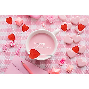 The Dreidel Company Valentines Day Lollipops Red Double Heart Shaped Cherry Flavored, Individually Wrapped, 12-Pack