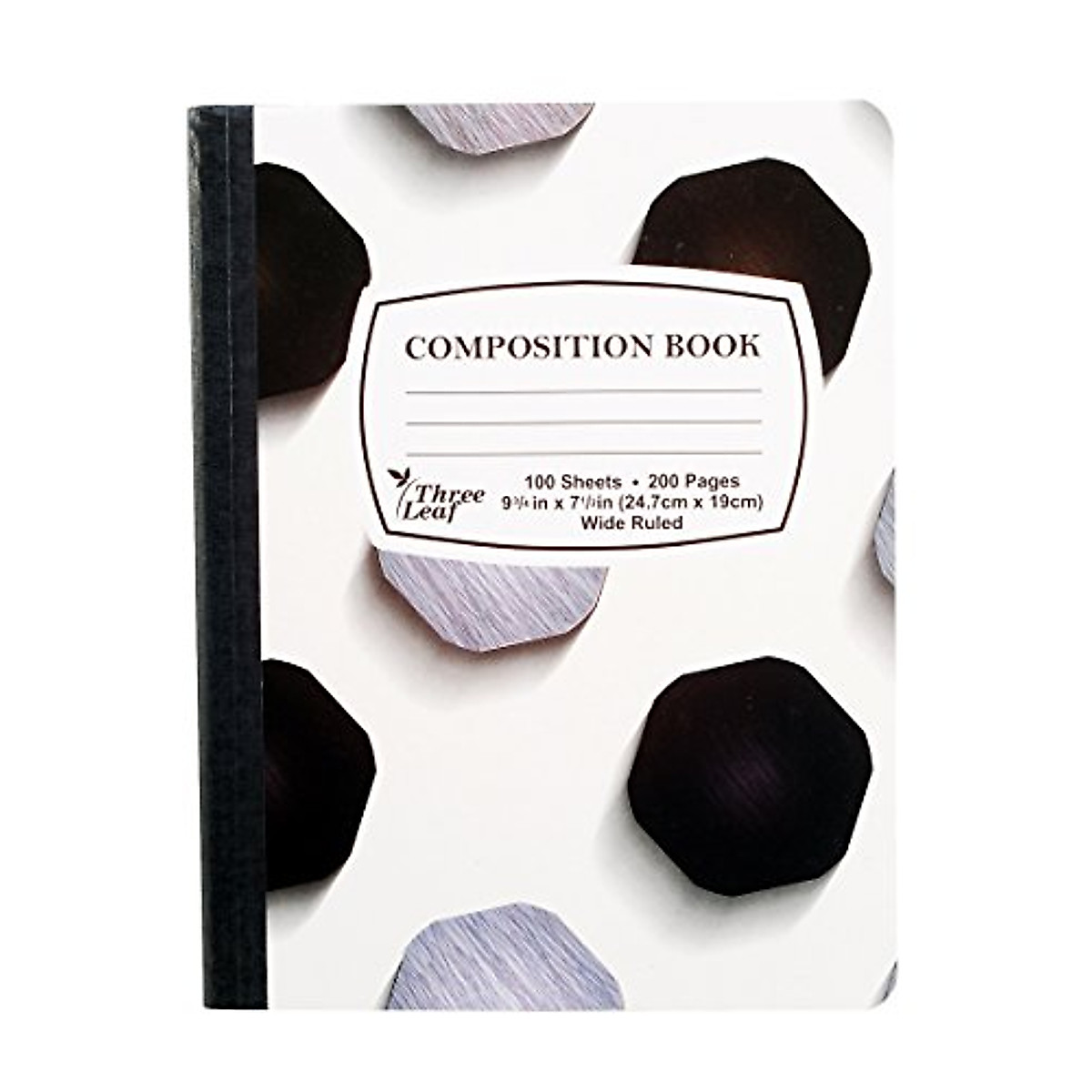 4-Pack Composition Notebook, 9-3/4" x 7-1/2", Wide Ruled, 100 Sheet (200 Page) - 18 Piece School Combo Pack, Pens - Highlighters - Mechanical Pencils - Refills (4 Composition Notebooks, 18 Combo Pack)