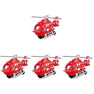 4pcs Universal Helicopter Toddler Toy Glowing Helicopter Toy Kids Helicopter Portable Helicopter Toy Assembly Helicopter Plaything Funny Helicopter Kids Plaything Children Toy