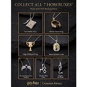 Charmed Aroma Harry Potter Butterbeer Mug Scented Candle with Surprise Necklace Inside, Jewelry Candle for Women, Home Décor Kitchenwares | Accessories Gift