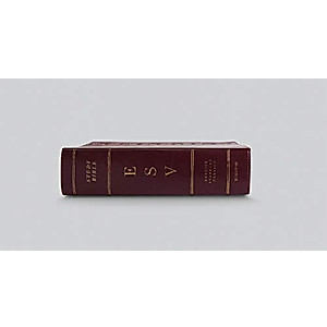 ESV Study Bible, Large Print (TruTone, Mahogany, Trellis Design)
