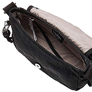 Kipling Women's Sabian Mini Crossbody, Lightweight Everyday Purse, Shoulder Bag, Black Noir