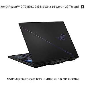 HIDevolution ASUS ROG Zephyrus Duo 16 GX650PY 16" WQXGA 240Hz, 2.5 GHz Ryzen 9 7945HX, RTX 4090, 64 GB DDR5 RAM, 4 TB PCIe SSD, Windows 11 Pro