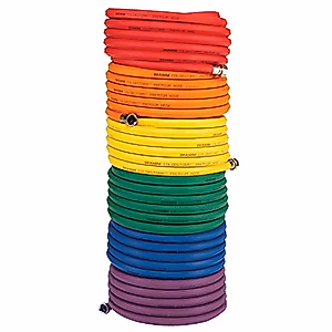 Dramm 17002 ColorStorm Rubber Garden Hose, 5/8" x50', Orange