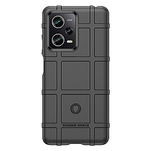Ephoou Slim Phone Case for Xiaomi Redmi Note 12 Pro 5G, Rugged Shield with Military Grade Shockproof Protection Case Compatible with Redmi Note 12 Pro 5G /Note 12 Pro Speed/Poco X5 Pro HD-Black