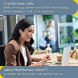 Jabra Elite 7 Pro in Ear Bluetooth Earbuds - Adjustable Active Noise Cancellation True Wireless Buds in a Compact Design MultiSensor Voice Technology for Clear Calls - Gold Beige