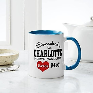 CafePress Charlotte North Carolina Mug Ceramic Coffee Mug, Tea Cup 11 oz
