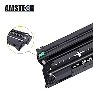 DR820 DR-820 Drum Unit Compatible Replacement for Brother DR820 DR 820 DR-820 for HL-L6200DW MFC-L5850DW MFC-L5900DW HL-L5200DW HL-L5100DN L5850DW L5900DW L5700DW L6200DW Printer (Black, 1-Pack)