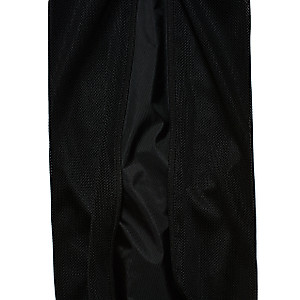 Manduka Yoga Breathe Easy Mat Carrier - Lightweight, Breathable Mesh with Zipper Closure, Easy to Carry, Hands-Free, Black, 1 EA, 26.5” x 6.5” x 6.5”