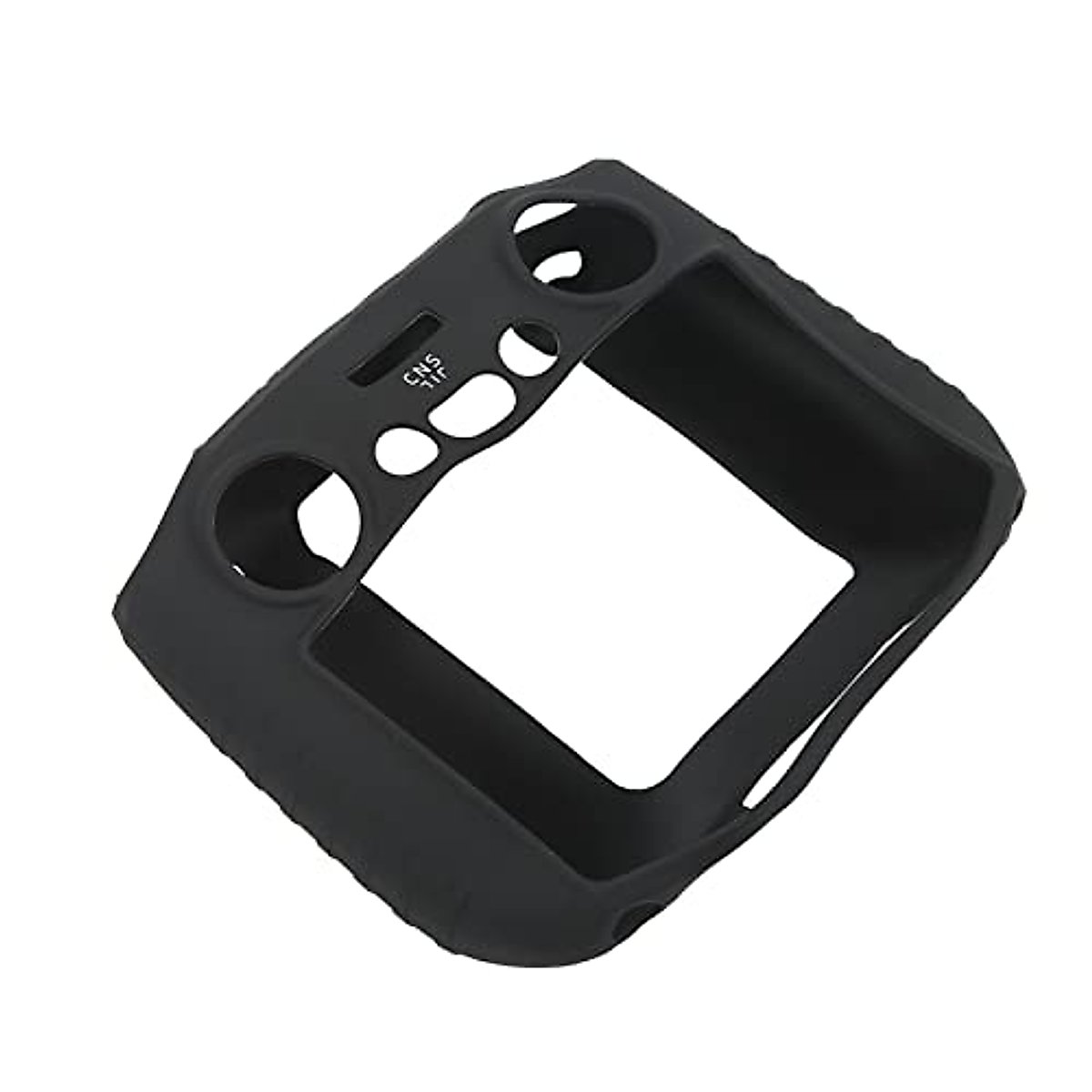 Silicone Cover for Drone Controller, Nonslip Texture for Drone Controller, Silicone Protective Case Reinforcing Rib Design Antidrop Dustproof for (Black)