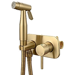 Adjustable Sprays Bidet With Warm Water Feature Hygienic Toilet Bidet Sprays User Friendly Bidet Sprayer Hot & Cold Water