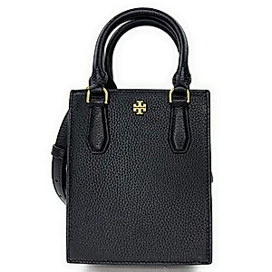 Tory Burch women's Blake Mini Shopper Tote (Black)