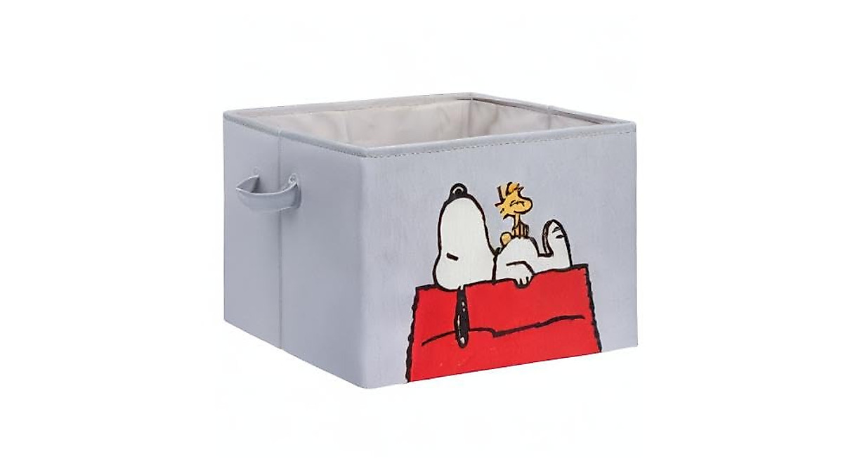 Snoopy Storage Bin - Cute & Collapsible Organizer