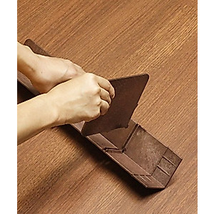 Homey Plastic Industrial Newspaper Raised Wood Carving