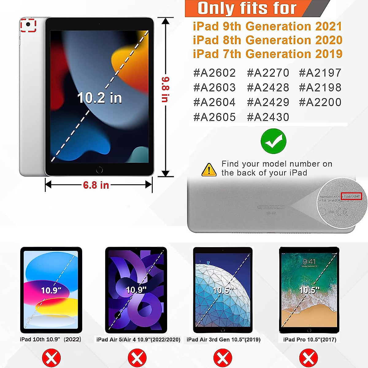 LX-SUNCX for iPad 10.2 Case 9th Generation 2021 / 8th Gen 2020 / 7th 2019,Shockproof Kids Case with Screen Protector,Rotating Stand/Pencil Holder/Shoulder Strap for iPad 10.2 Inch - Colourful Pink