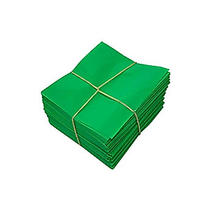 45 x 52 mm GREEN Perforated Shrink Band for Hot Sauce Bottles and Other Liquid Bottles Fits 3/4" to 1" Diameter - Pack of 250