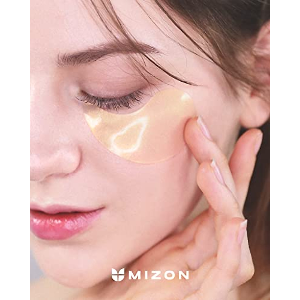 MIZON 24K Gold and Snail Mucin Hydrogel Patches (30 pairs) for Puffy Eyes, Dark Circles, Under Eye Bags, Anti-Wrinkle, Moisturizing