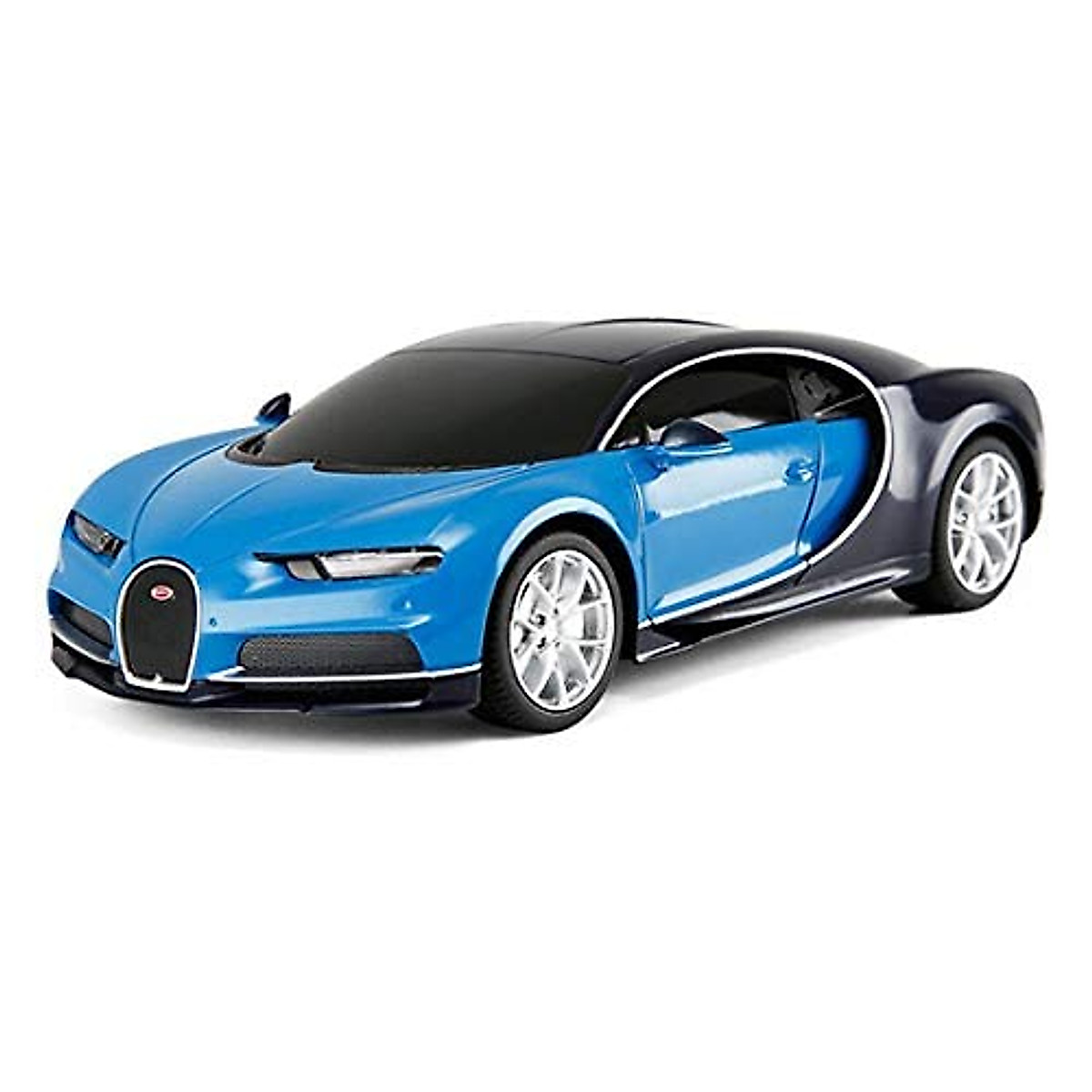 Bugatti Chiron Blue/Black Radio Remote Control Sport Racing Car RC 1/24 Scale