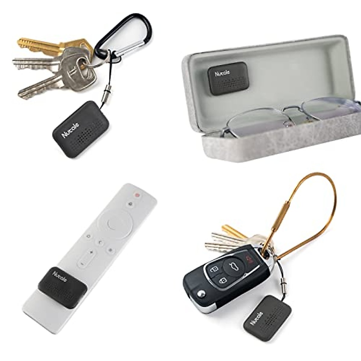 Nutale Key Finder, Mini 1Pcs + Findthing 4Pcs Bluetooth Tracker Item Locator with Key Chain for Keys Pet Wallets or Backpacks and Tablets Batteries Include