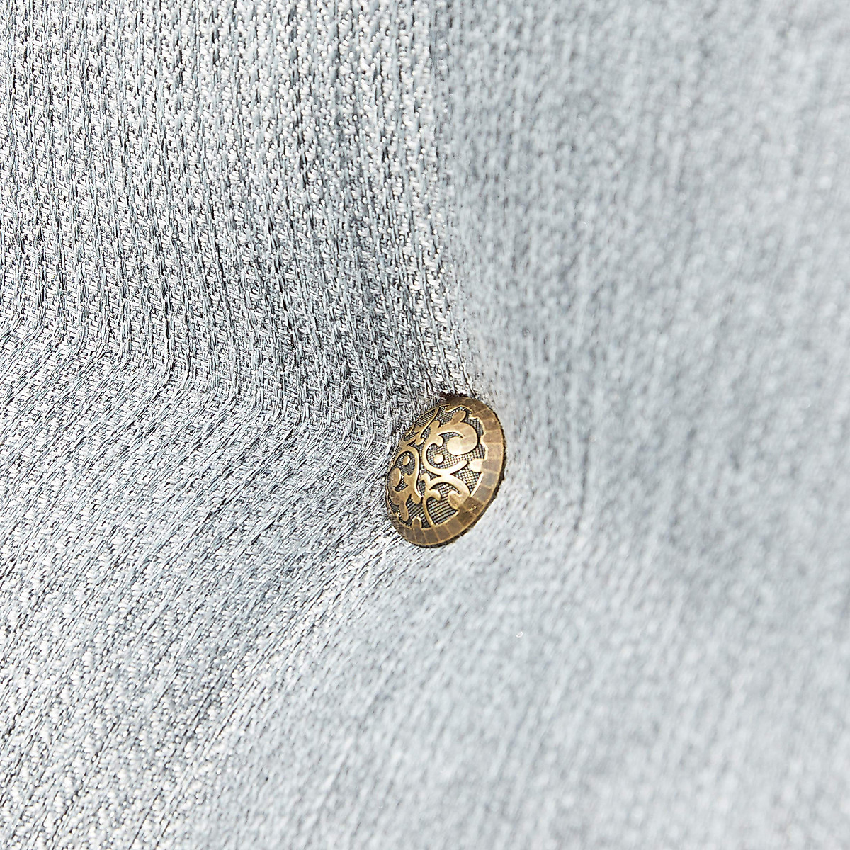 Kamont 4 PCS Patio Furniture Conversation Set Outdoor Furniture Set Metal Chairs w/All Weather Cushioned Love Seat,Poolside Lawn Chair,Coffee Table (Grey)