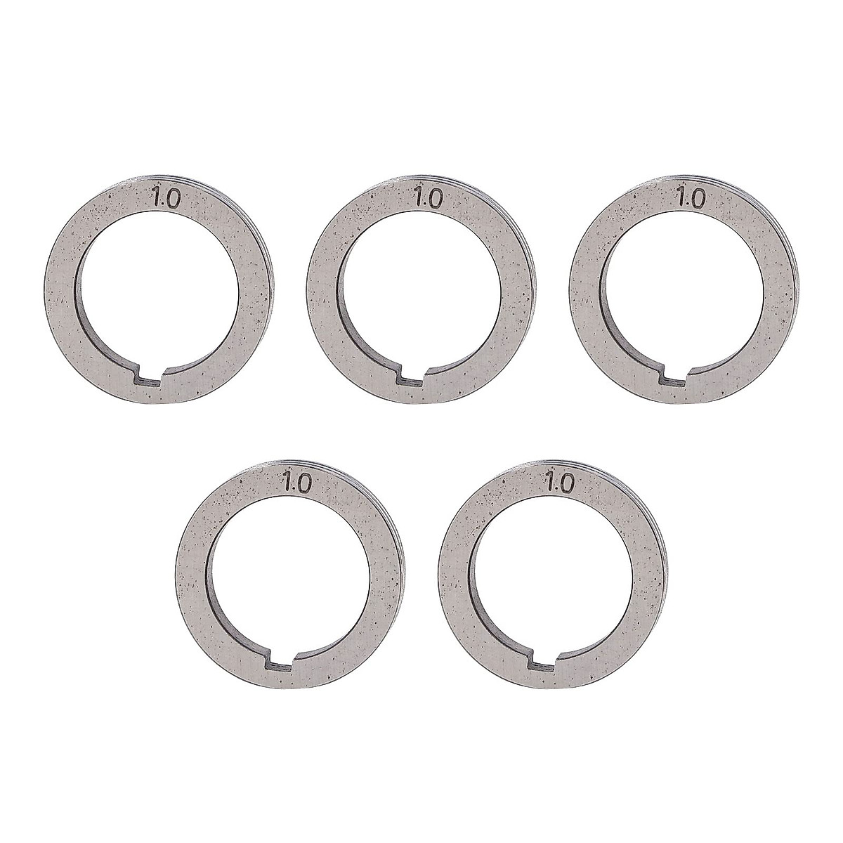 Welders Wire Feed Roller, High Accuracy Welder Drives Roll Stable Feeding 5Pcs Wear Resistant for Welding Machine Tool