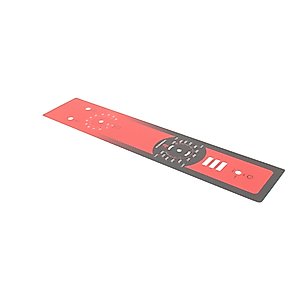 Vulcan-Hart 00-497280-00001 Control Panel Overlay for Vulcan-Hart VC44GD, VC4GD, and VC6GD Gas Convection Ovens