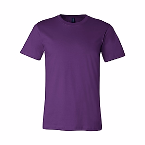Bella Canvas Unisex Jersey Short Sleeve Tee, Team Purple, Large