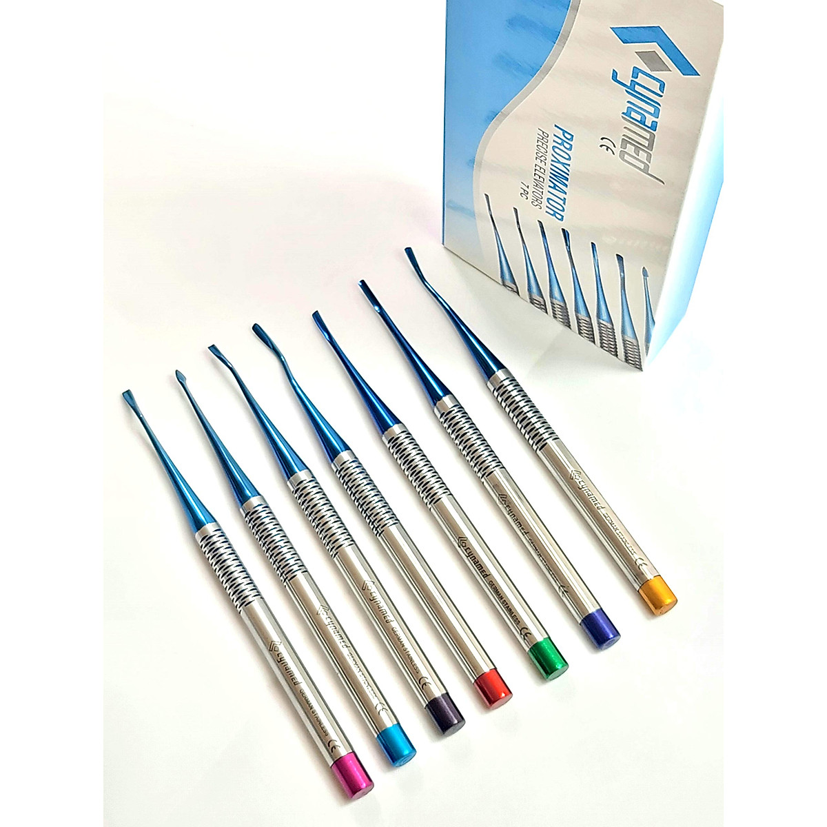 Premium German Dental Proximators/Luxating Elevator Set of 7 Dental Instruments