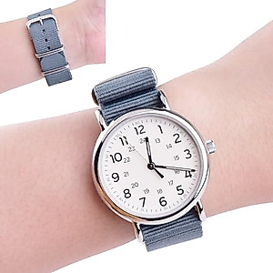 Ritche Christmas Gift 20mm Military Ballistic Nylon Strap Nylon Watch Band Compatible with Timex Weekender Watch for Men Women, White Elephant Gifts, Stocking Stuffers for Men