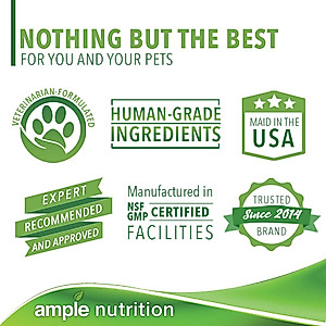 Ample Nutrition Digestive Enzyme for Dogs & Cats, 7.05oz - Tasteless Powdered Blend