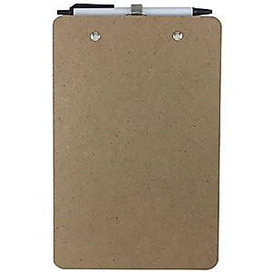 Trade Quest Pen Holder Memo Clipboards 6'' x 9'' (3 - Pack) (Pen Included)