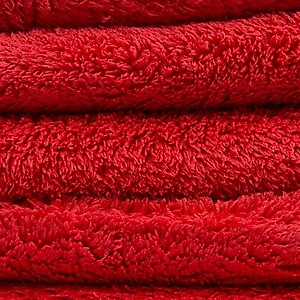 Chemical Guys MIC35103 Happy Ending Edgeless Microfiber Towel, Red (16 in. x 16 in.) (Pack of 3)