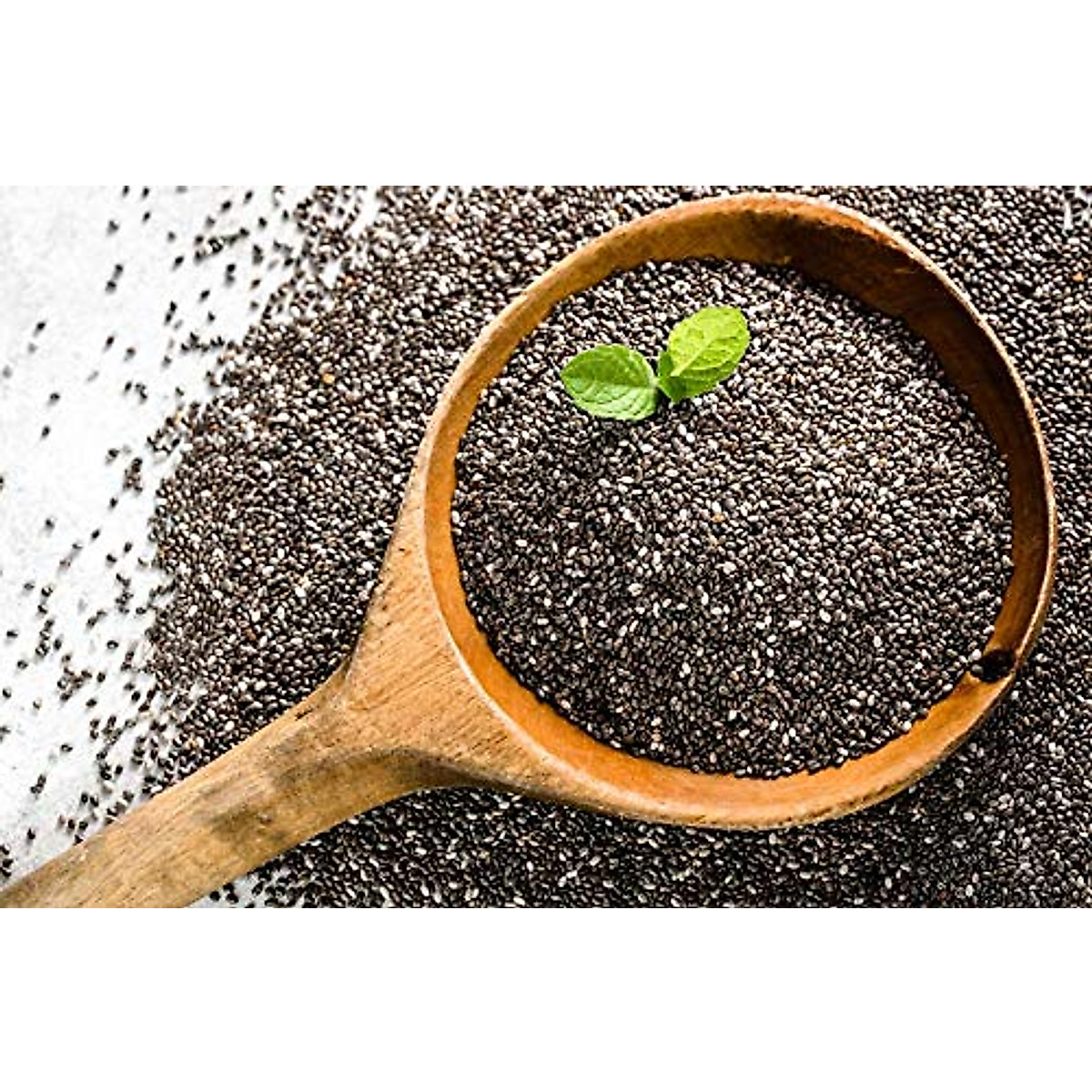 Greenfit Premium Bulk Chia (10Lbs Bag) | A+ Grade | Nutrient-Packed Superfood | Non-GMO | Guten-Free | Vegan