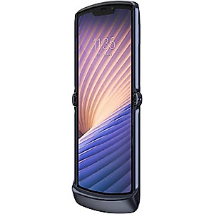 Motorola - moto razr 5G 256GB (Unlocked) - Polished Graphite - PAJS0007US (Renewed)