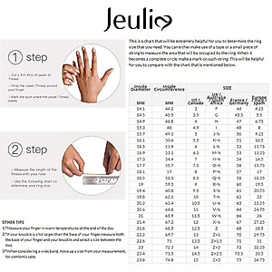 Jeulia 2 Carat Flower Engagement Ring Set for Women 14K Gold Plated Wedding Band Round Cut Cubic Zirconia Rings CZ Solitaire Engagement Rings (5)