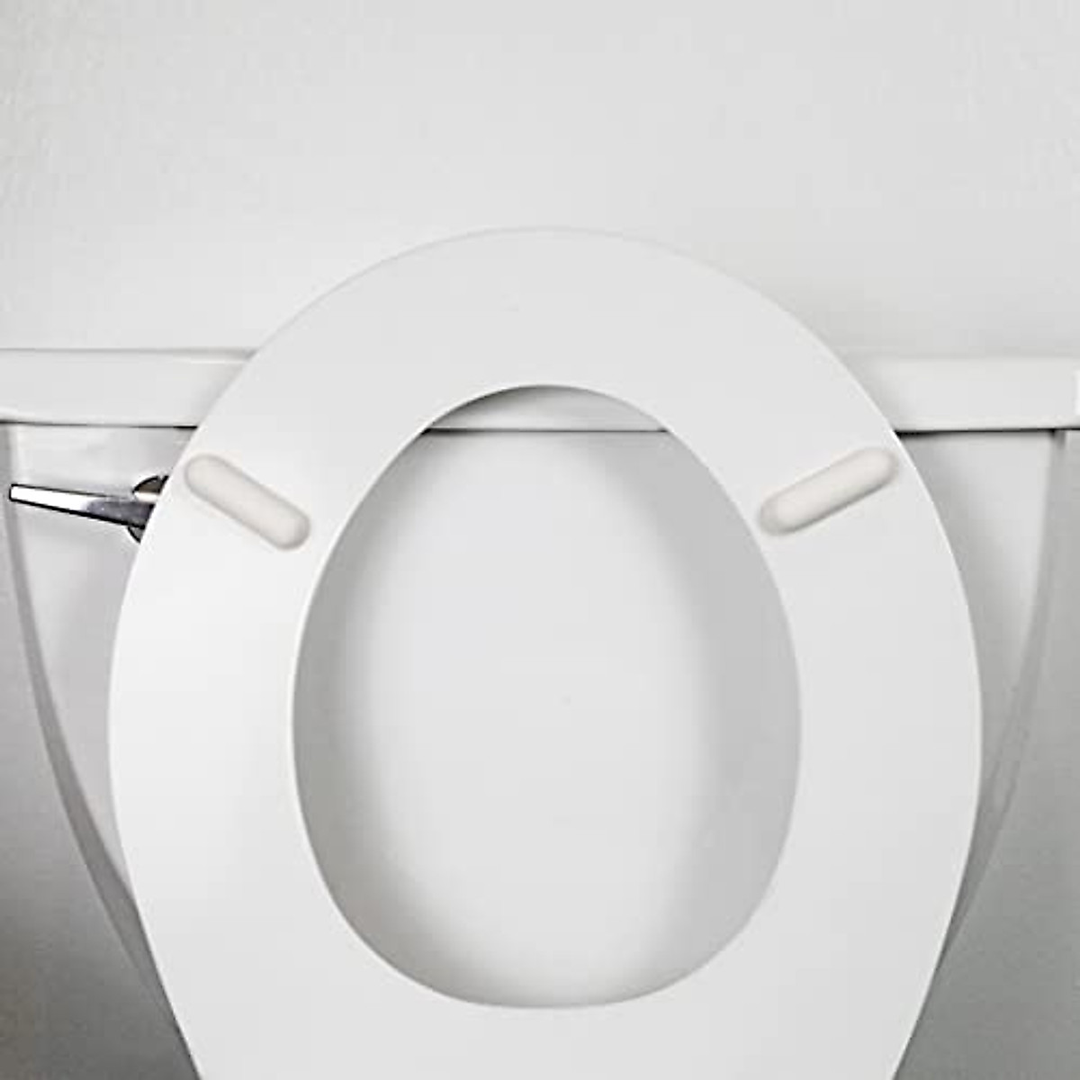 Danco 10062 Universal Bumper, for Use with Toilet Seats, Rubber, 1 Pack, White